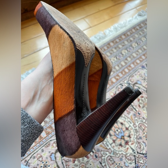 Paolo Corelli | Shoes | Vintage Paolo Corelli Italy Leather Pony Hair ...